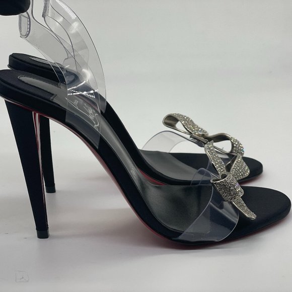 Christian Louboutin | Shoes | Christian Louboutin Astrinodo Crystal Bow ...